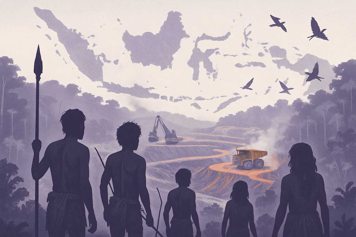 Une tribu de chasseurs-cueilleurs face à la plus grande mine de nickel ...